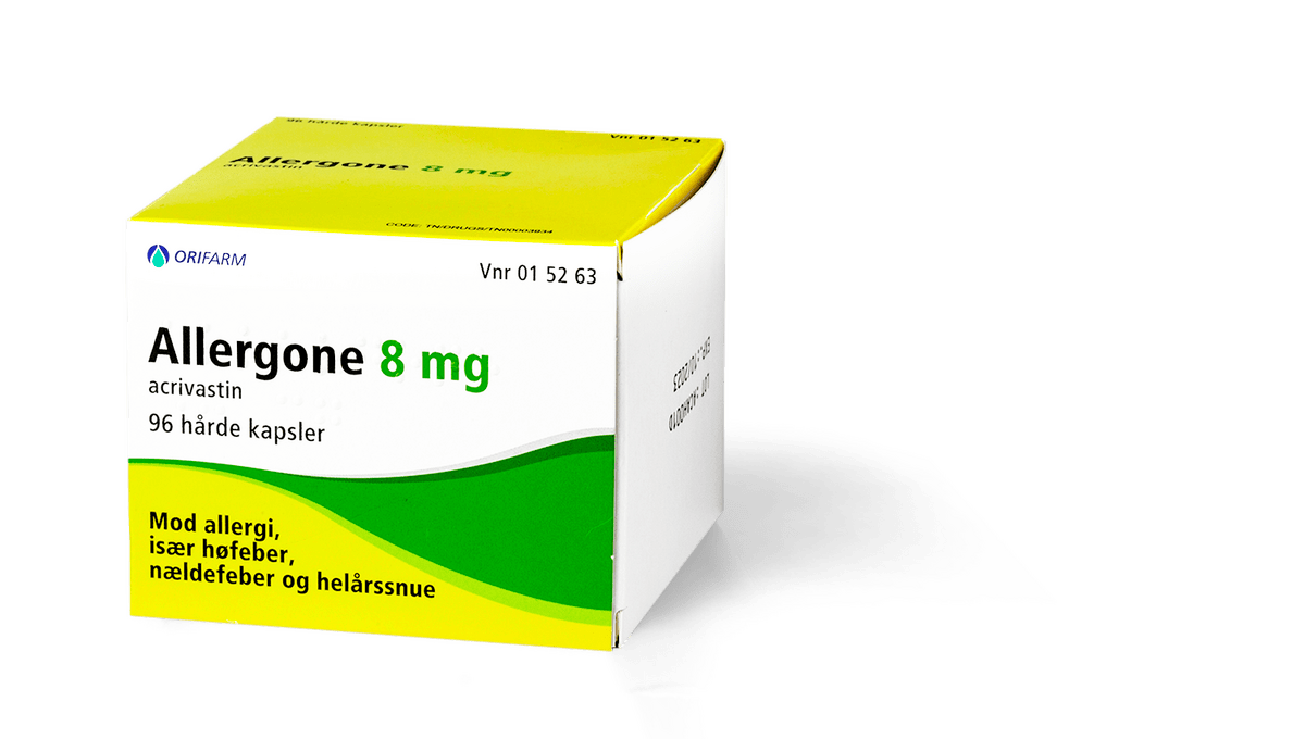 Køb Allergone 96 kapsler nemt hos Med24.dk