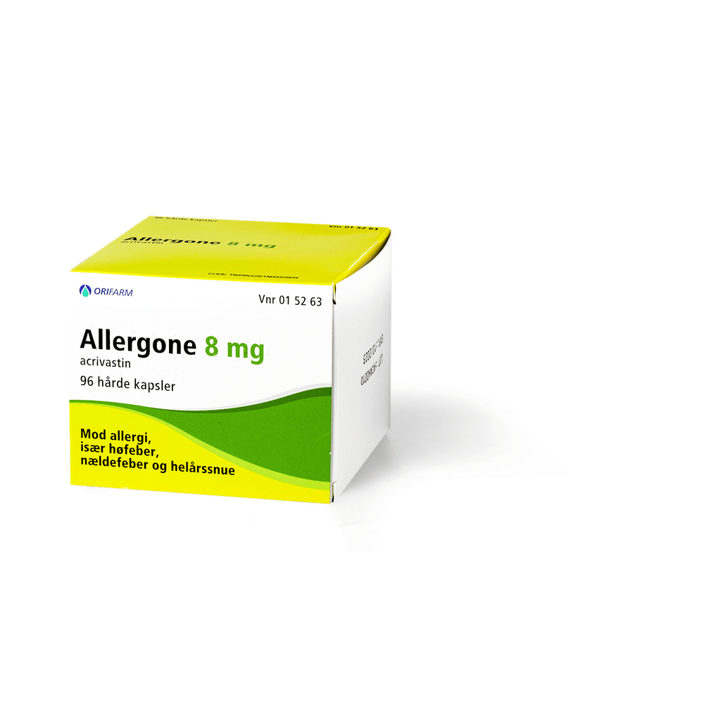 Køb Allergone 96 kapsler nemt hos Med24.dk