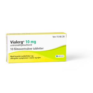 Vialerg 10 mg billigt hos Med24.dk
