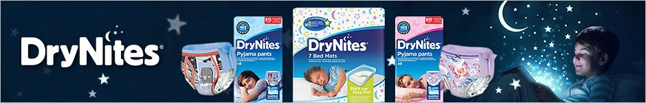 Køb DryNites Natbleer og Bedmats billigt hos Med24.dk