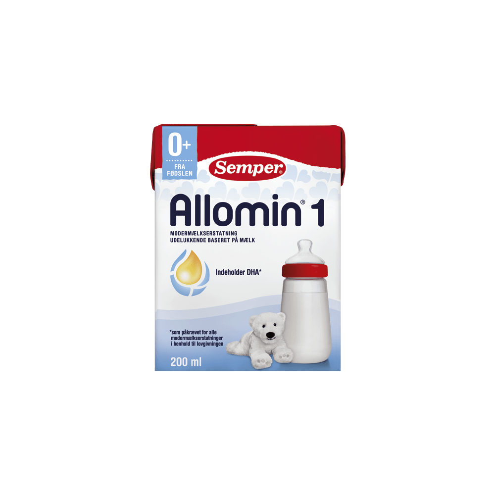 Allomin 1 ready to drink - 200 ml - Med24.dk
