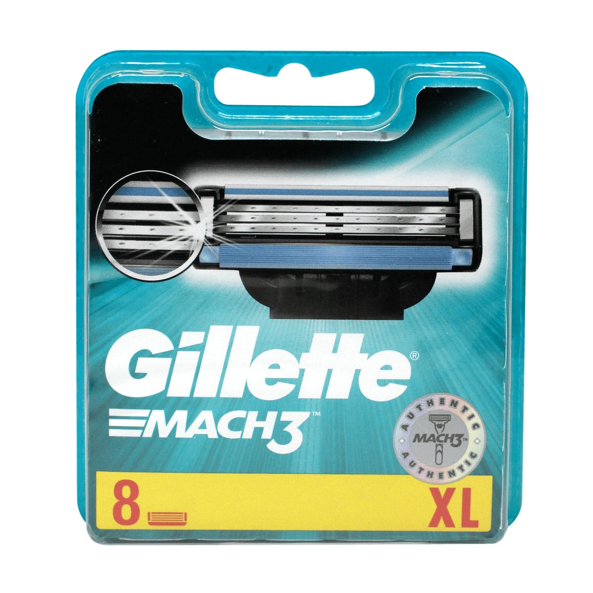 Køb Gillette Mach 3 Barberblade - 8 stk. billigt hos Med24.dk