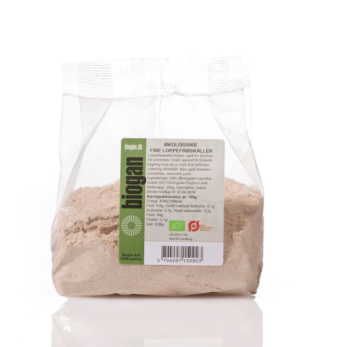Biogan Loppefrøskaller Ø fint - 200 g - Med24.dk