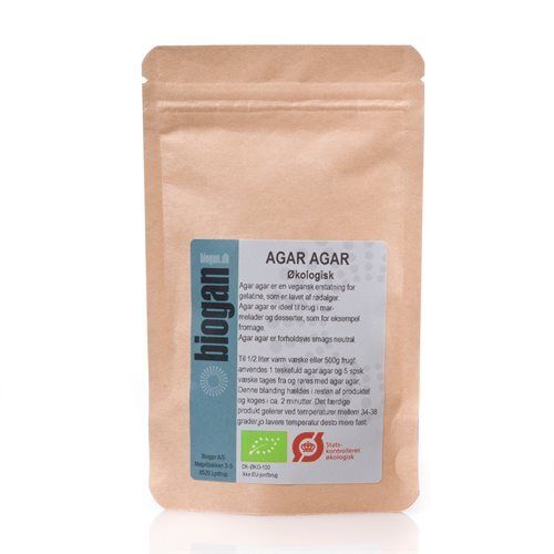 Køb Agar Agar pulver Ø - 30 gram hos Med24.dk