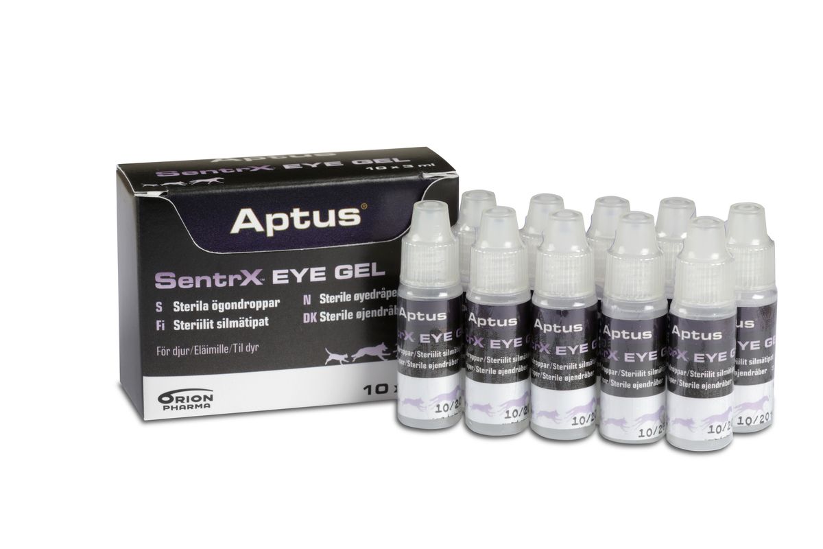 Køb Aptus SentrX Eye Gel, 3 ml - 10 stk. hos Med24.dk
