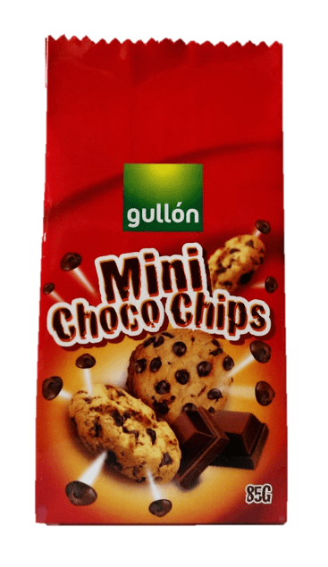Køb Gullón Mini Choco Chips - 85 g billigt hos Med24.dk