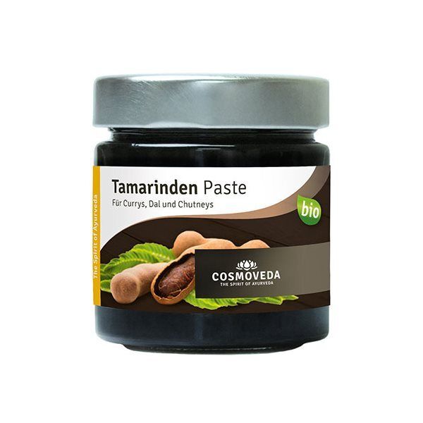 Køb Cosmoveda Tamarind Paste Ø - 250 g billigt hos Med24.dk