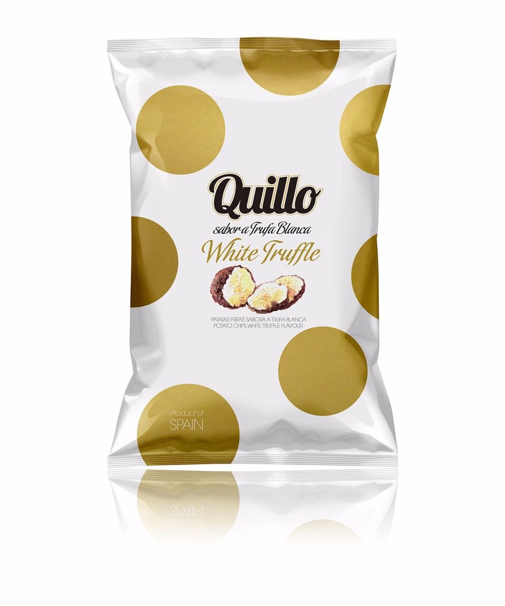 Køb Quillo Chips Trøffel Chips - 45 g billigt hos Med24.dk