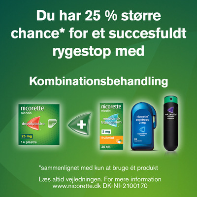 Køb Nicorette Nikotin Invisi Plaster - 15 mg/16t hos Med24.dk