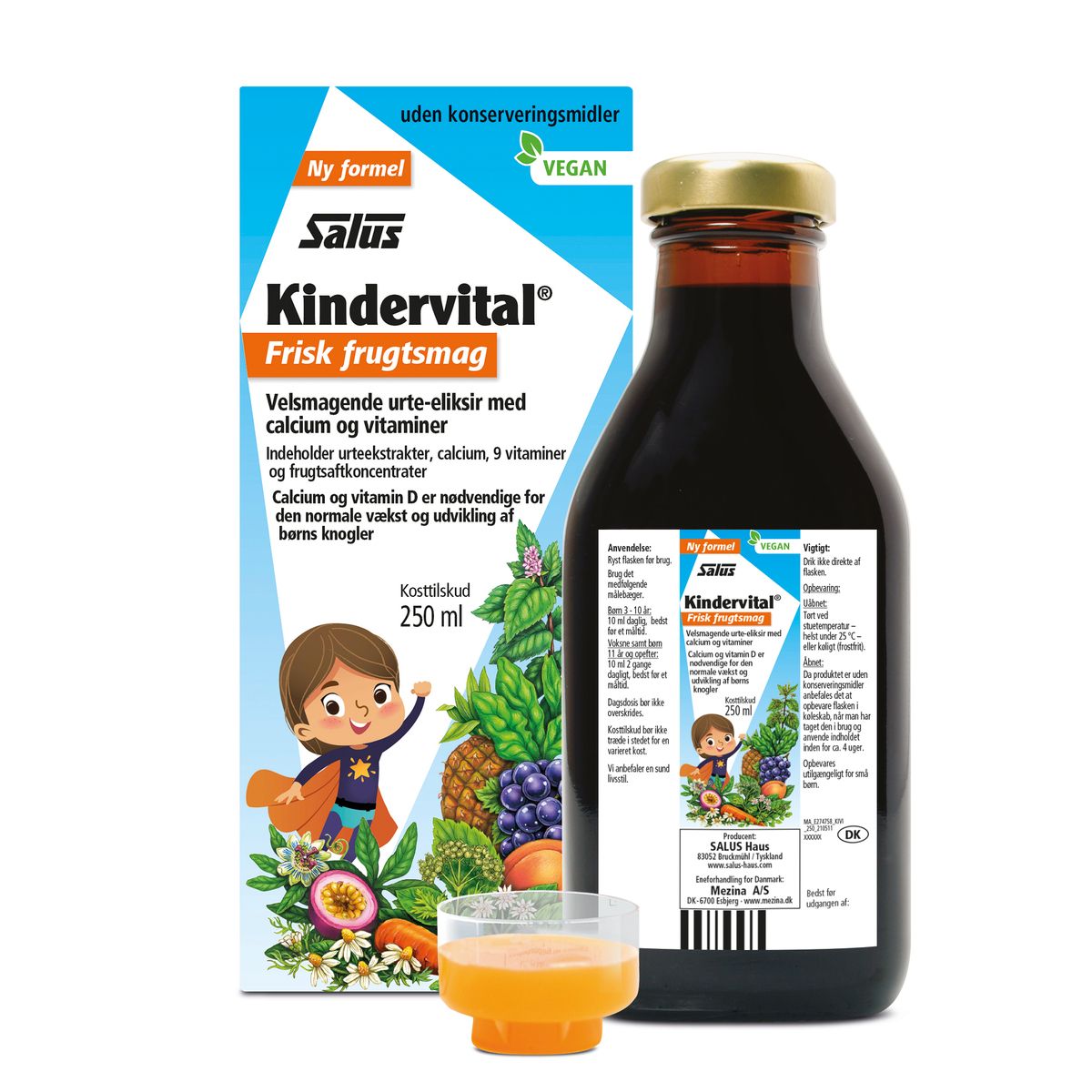 Køb Salus Kindervital - 250 ml - billigt hos Med24.dk