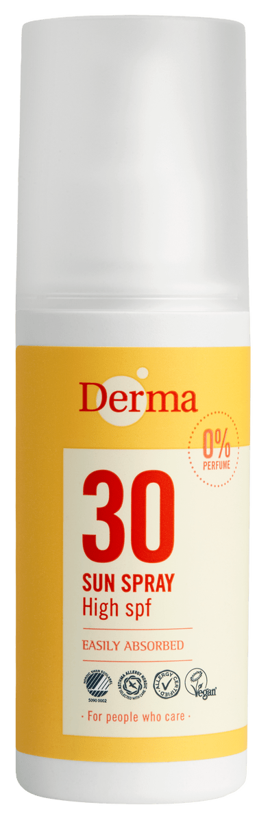 Køb Derma Solspray SPF30 150 ml billigt hos Med24.dk