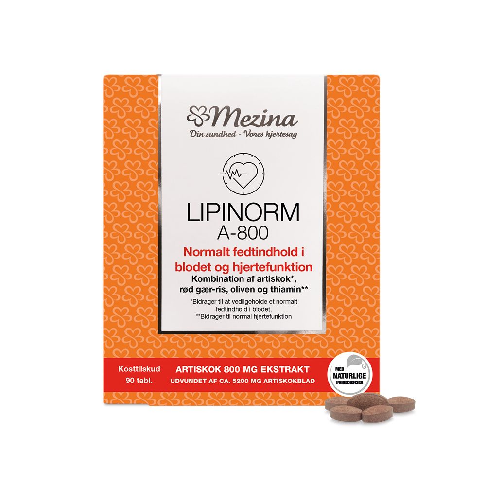 Køb Lipinorm A-800 - 90 tabletter - billigt hos Med24.dk