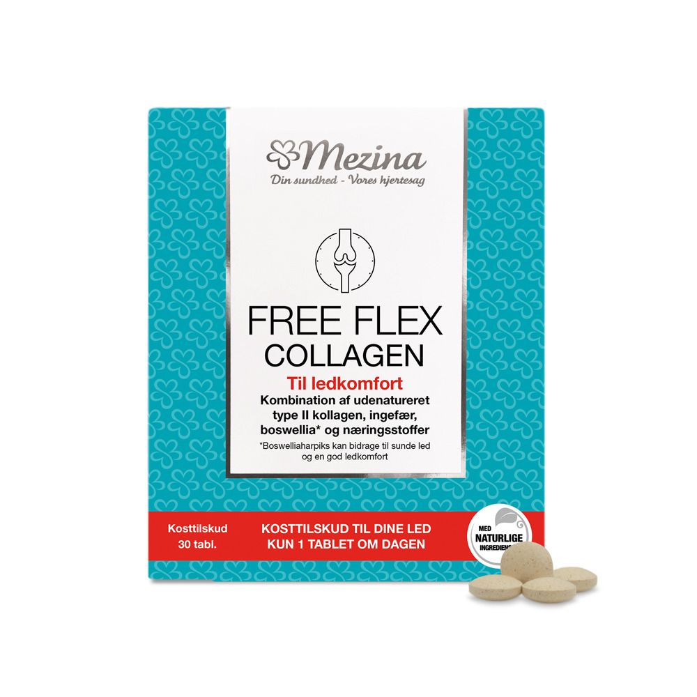 Køb Free Flex Collagen 30 tabletter billigt hos Med24.dk