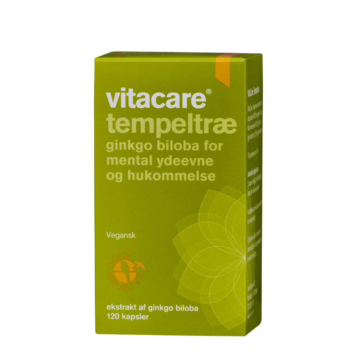 Køb VitaCare Tempeltræ 120 kapsler billigt hos Med24.dk