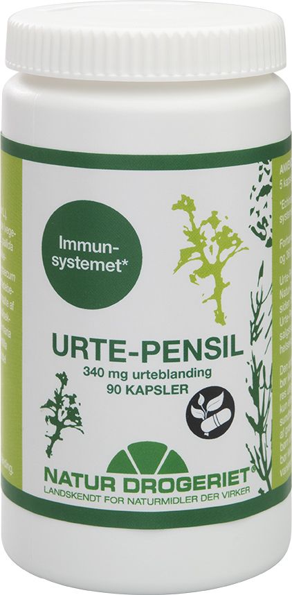 Køb Natur-Drogeriet Urte-Pensil - 90 kaps. hos Med24.dk