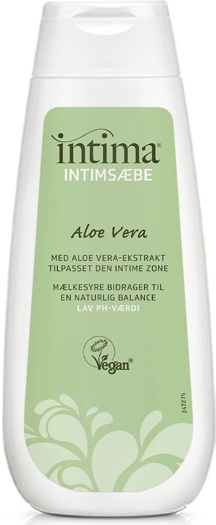 Køb Intima Intimsæbe Aloe Vera - 250 ml - billigt hos Med24.dk