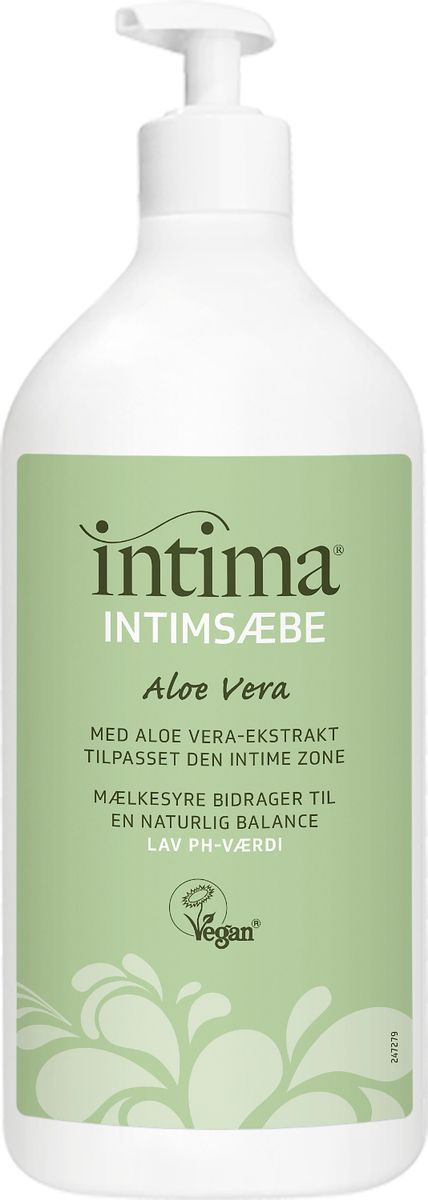 Køb Intima Intimsæbe Aloe Vera - 500 ml - billigt hos Med24.dk