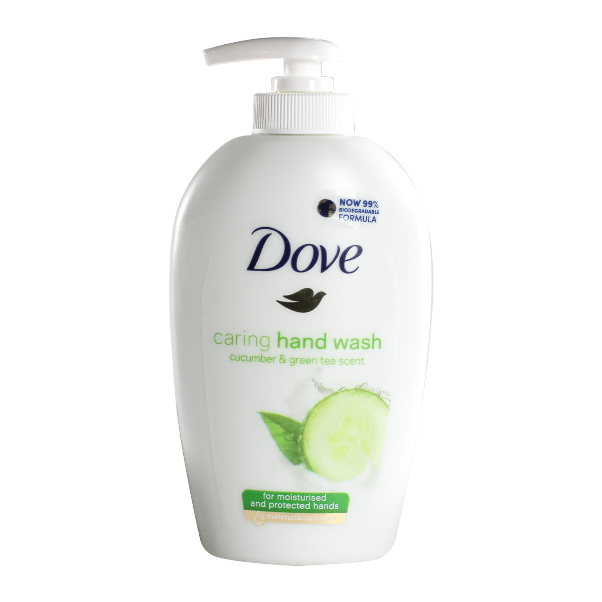 Dove Caring Hand Wash Cucumber & Green Tea - 250 ml.