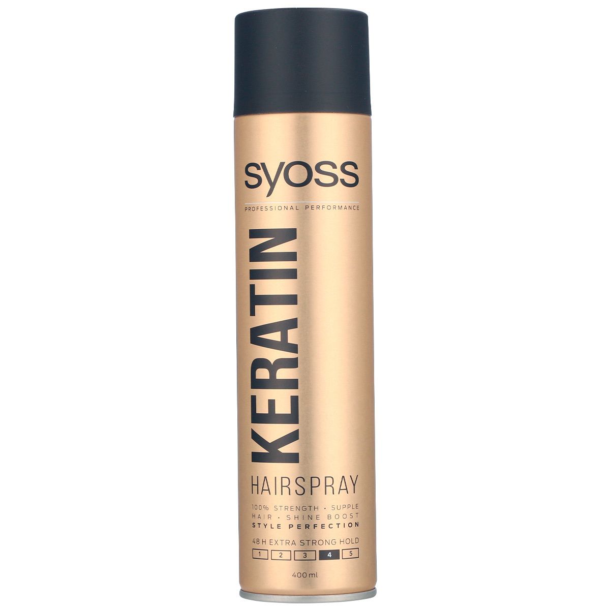 Køb Syoss Keratin Hairspray - 400 ml. hos Med24.dk