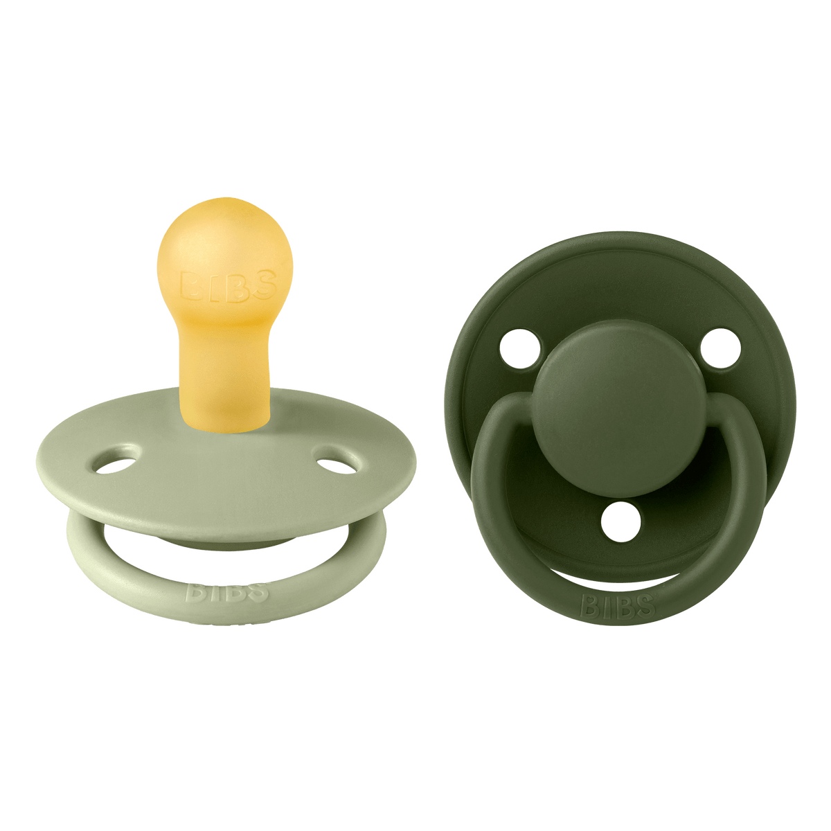 BIBS De Lux Latex Sage/Hunter Green 2 pak - Flere størrelser