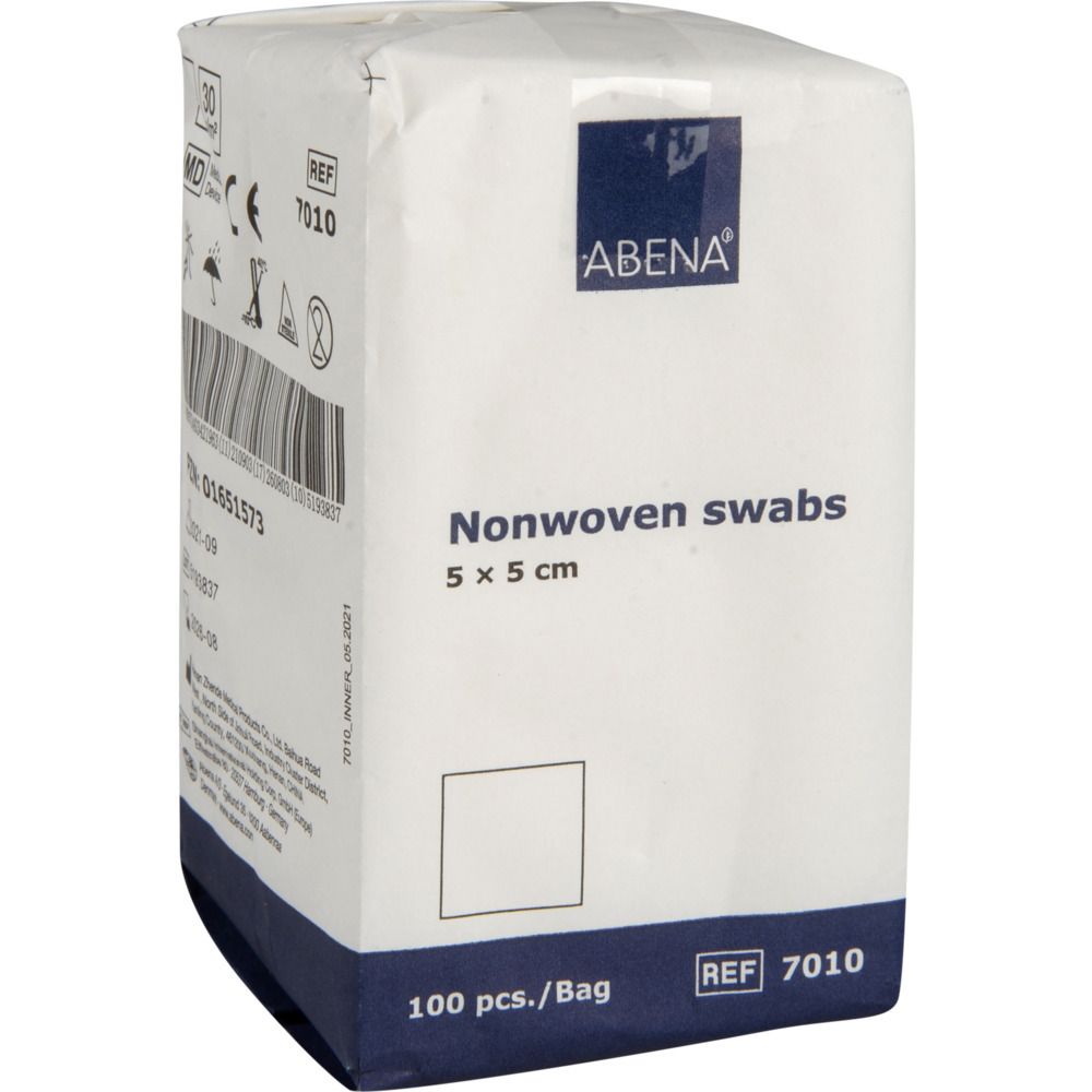 Abena Nonwoven kompres 5x5cm usteril - 100 stk