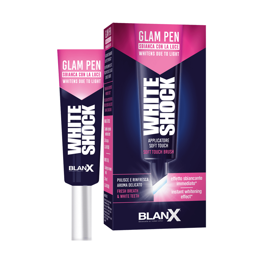 Køb BlanX White Shock Glam Smile Gel Pen - 12 ml. I Med24.dk