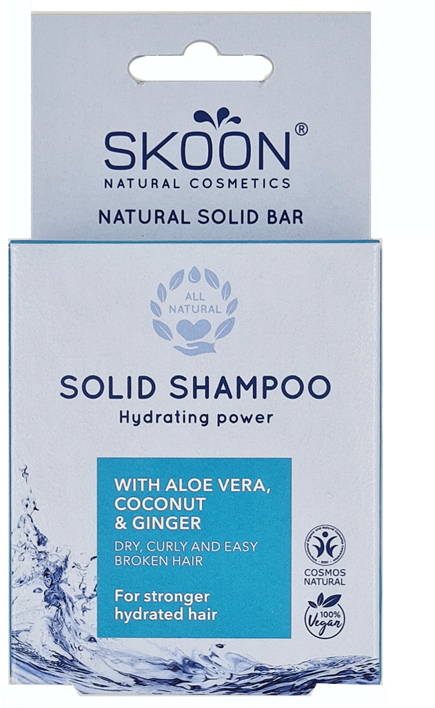 Køb Skoon Solid Shampoo Hydrating Power - 90 g. I Med24.dk