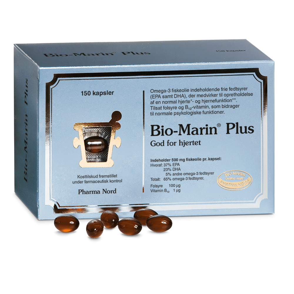 Køb Bio-Marin Plus - 150 kaps. - billigt hos Med24.dk