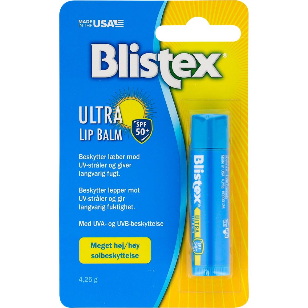 Køb Blistex Ultra 50+ - 4,25 g. hos Med24.dk
