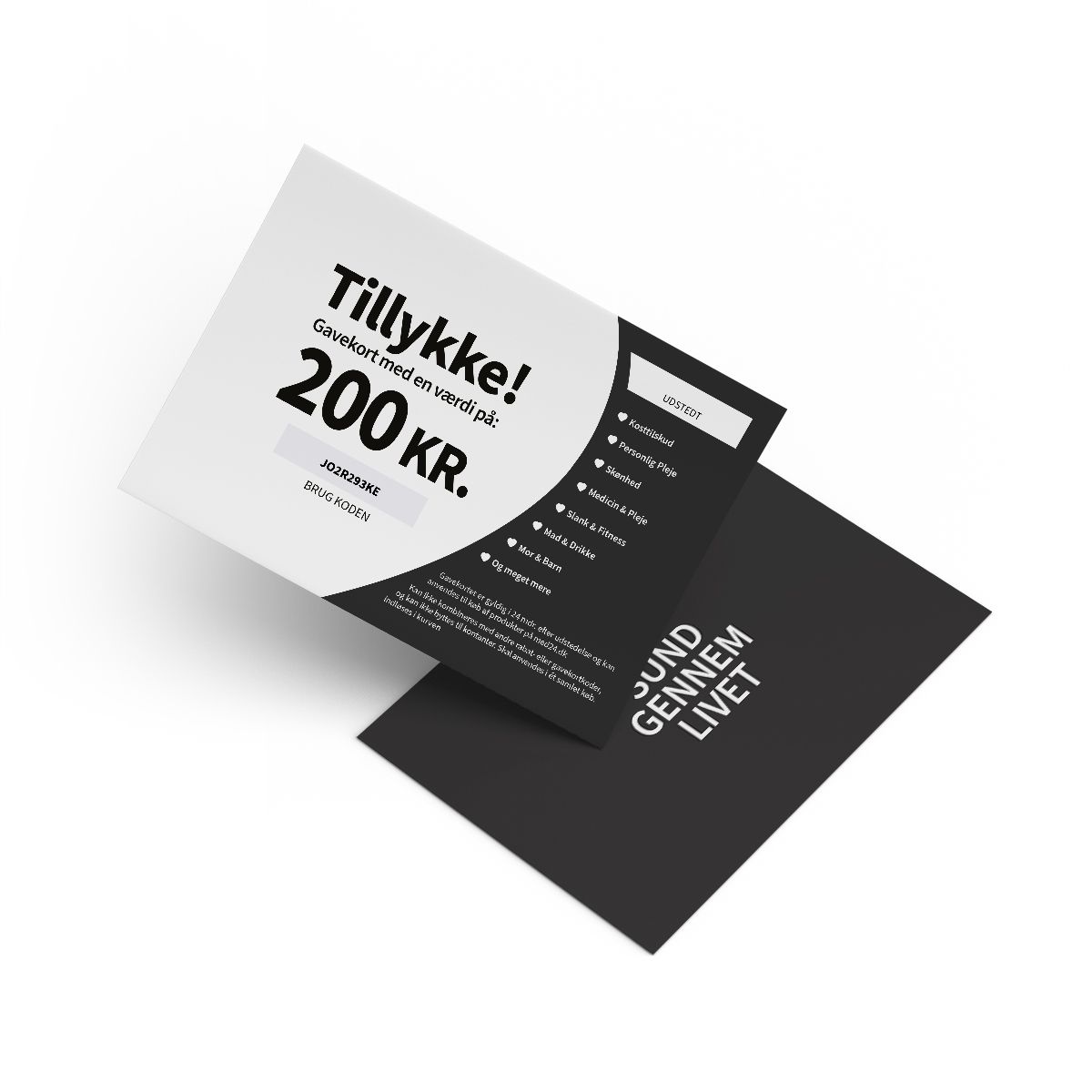 Med24 Gavekort 200 kr. - Med24.dk