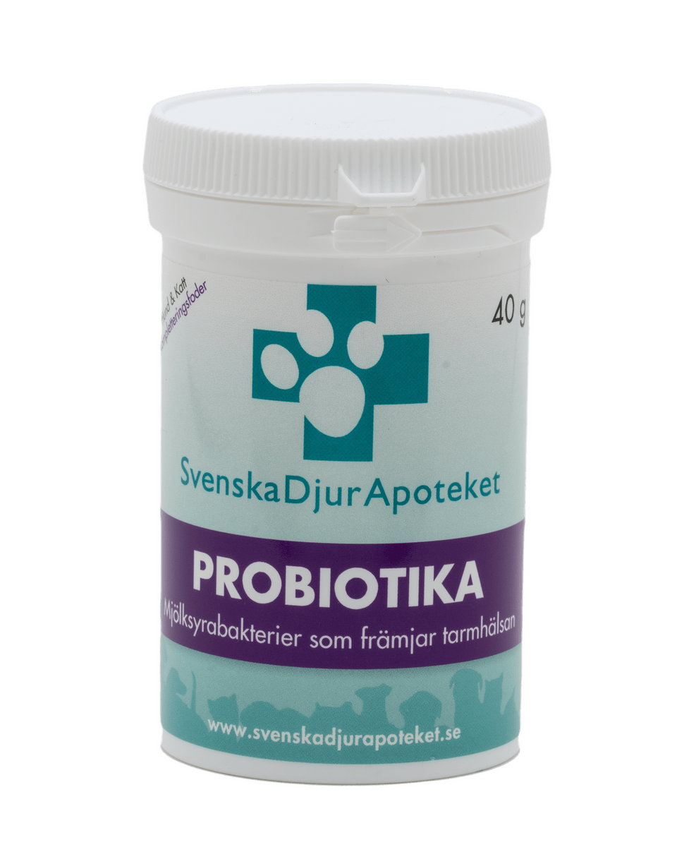 Køb Svenska DjurApoteket Probiotika - 40 g hos Med24.dk