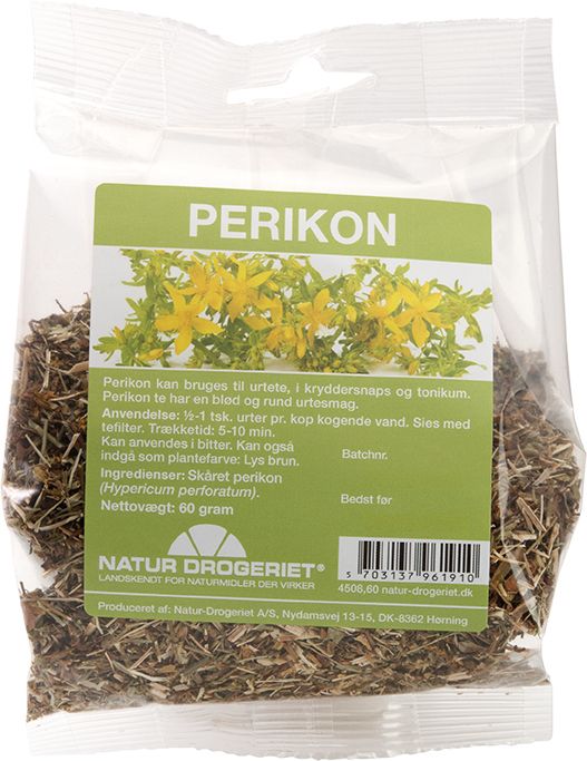 Køb Tørret perikon fra Natur-Drogeriet billigt hos Med24.dk