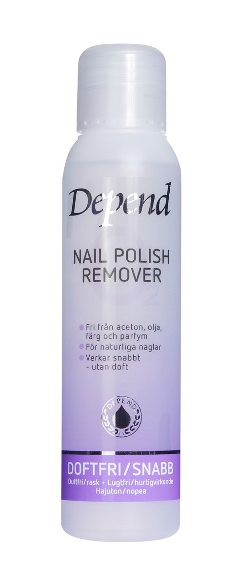 Køb Depend Remover Lilla O2 - 100 ml. billigt hos Med24.dk