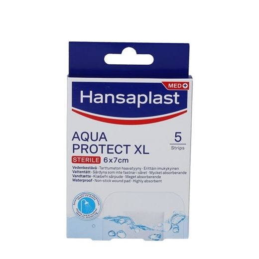 Køb Hansaplast Aqua Protect XL - 5 stk billigt hos Med24.dk