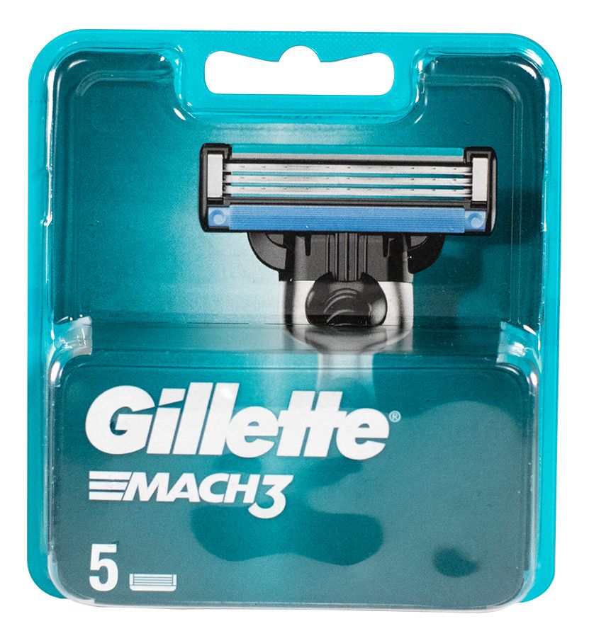 Køb Gillette Mach3 Barberblade - 5 stk. billigt hos Med24.dk