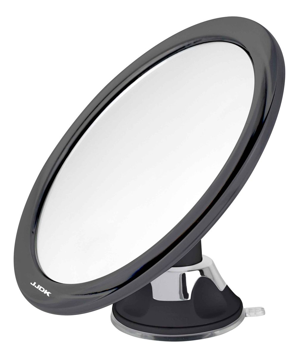 Køb JJDK Sugekop Spejl x10 Black - H: 17 cm. hos Med24.dk