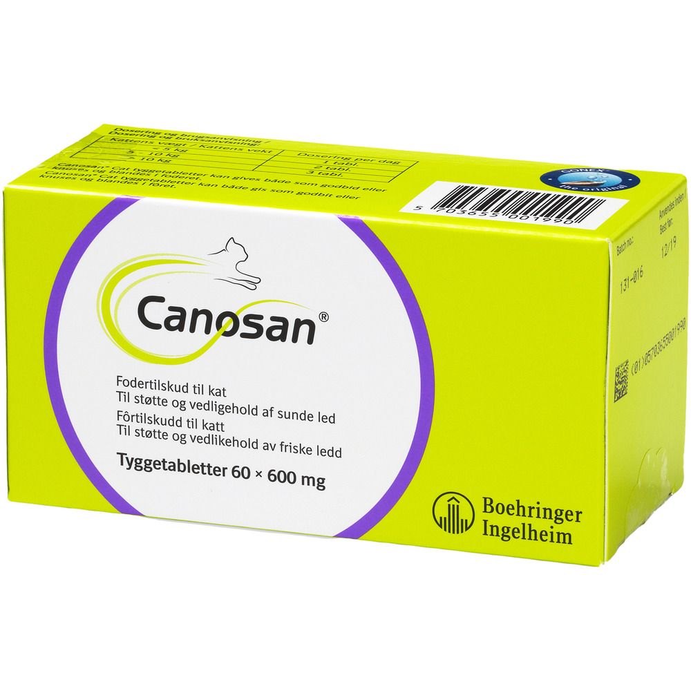 Canosan Til Kat 600 mg - 60 tabl. - Med24.dk