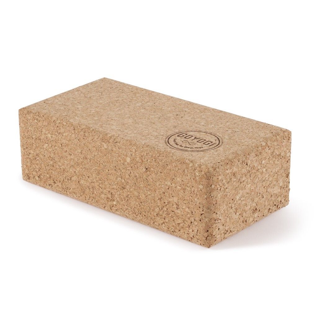 GOYOGI Sustain Yoga Cork Block - 1 stk - Med24.dk