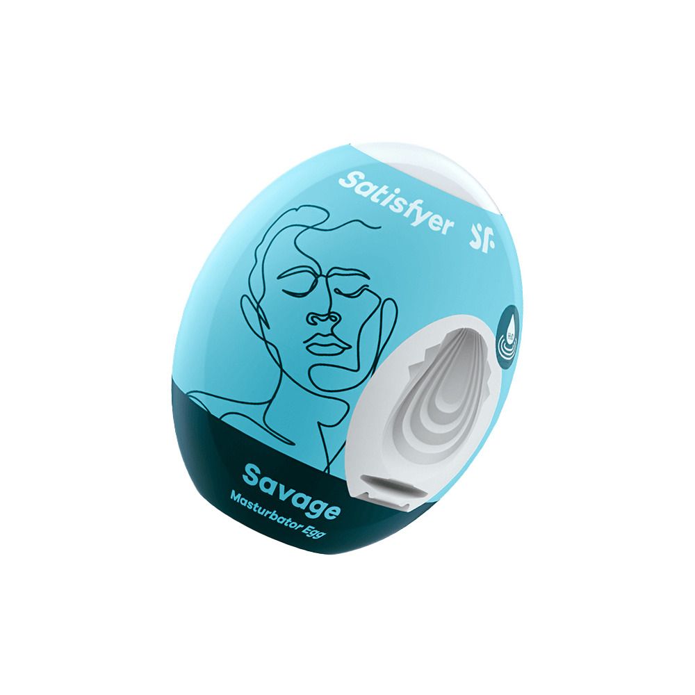 Køb Satisfyer Masturbator Onani Æg - Savage billigt hos Med24.dk