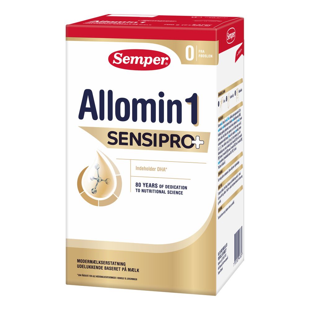 Allomin 1 syrnet - sensipro - 0 mdr + - 700g - Med24.dk