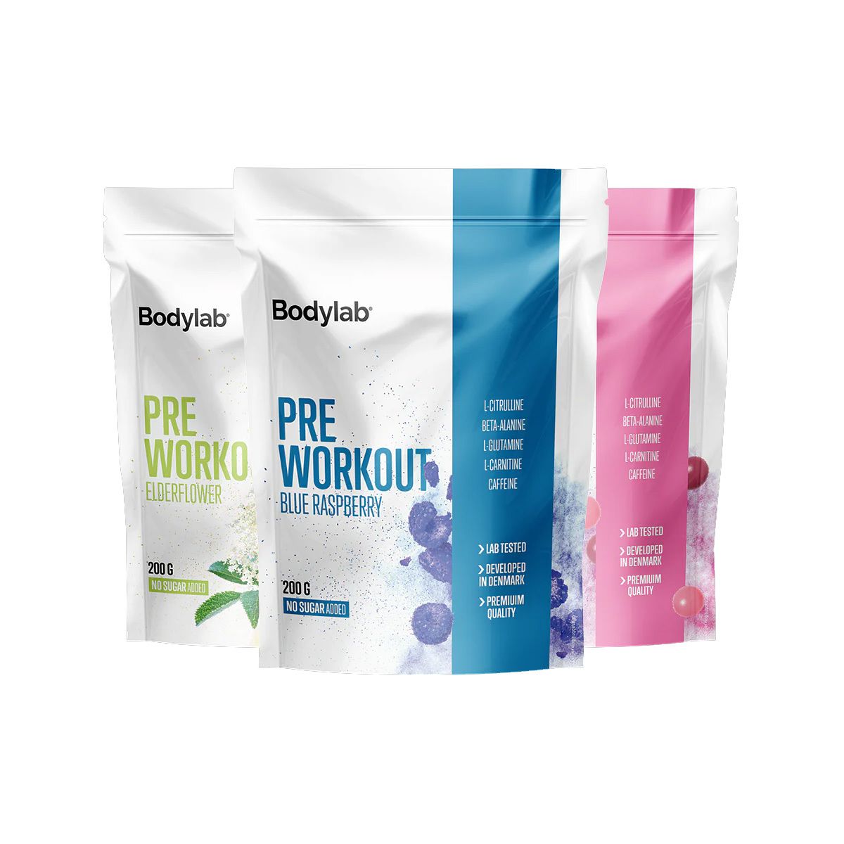 Køb Bodylab Pre Workout 200 g hos Med24.dk