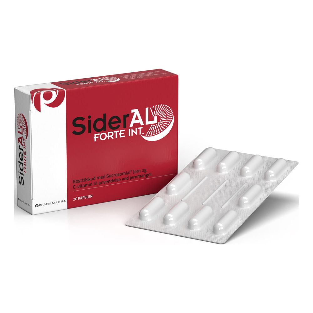 Køb Sideral Forte Int. - 20 kaps. billigt hos Med24.dk