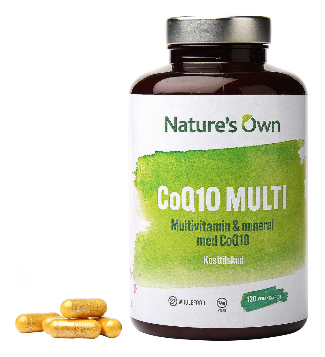 Køb Nature's Own CoQ10 Multi - 120 kaps. - billigt hos Med24.dk