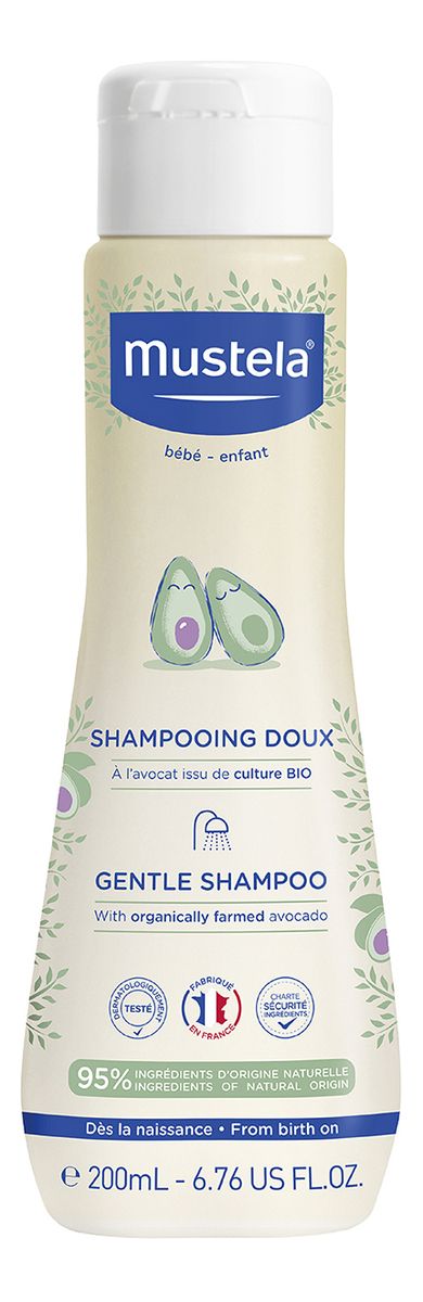 Køb Mustela Gentle Shampoo - 200 ml. billigt hos Med24.dk