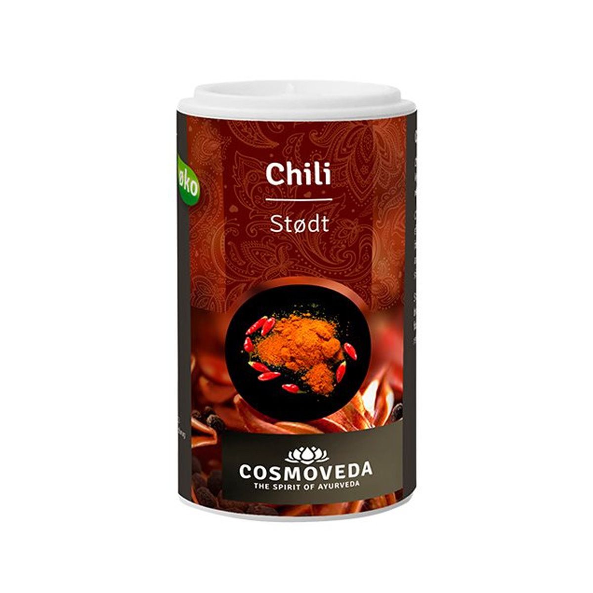 Cosmoveda Chili pulver Ø - 25 g - Med24.dk