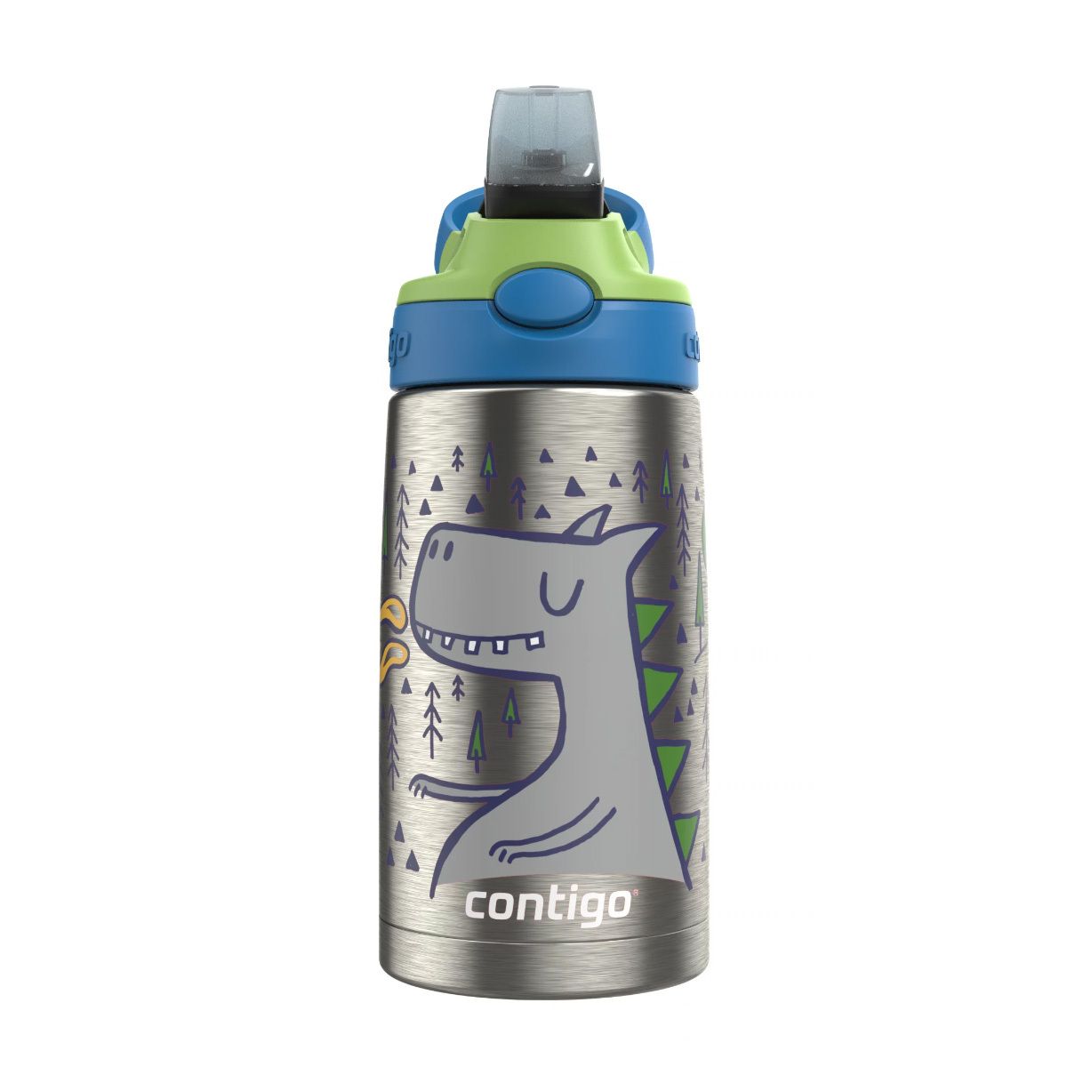 Contigo Easy Clean Steel Dragon - 380 ml - Med24.dk