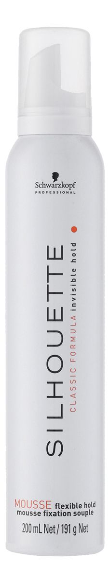 Schwarzkopf Silhouette Flexible Hold Mousse - 200 ml. | Med24.dk