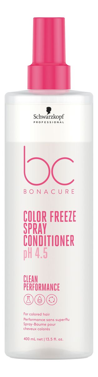Schwarzkopf BC Color Freeze Spray Conditioner - 400 ml. I Med24.dk