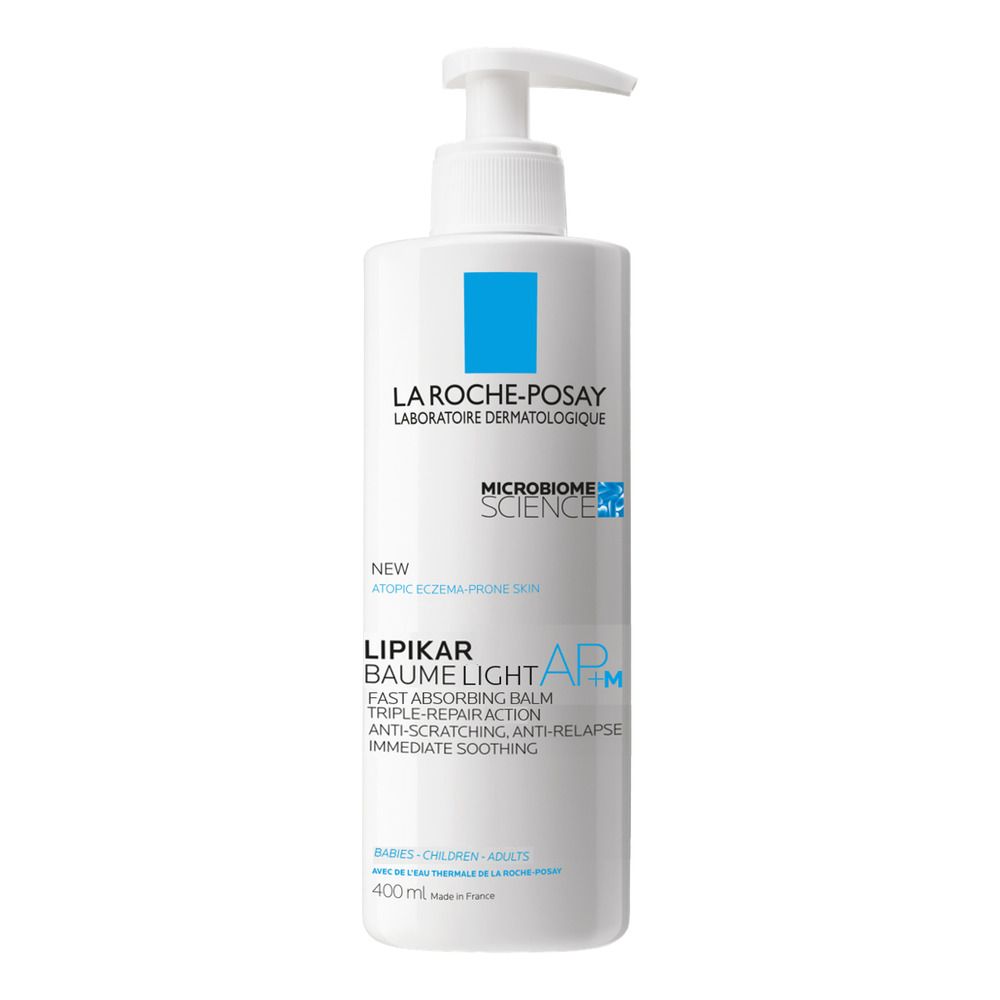 Køb La Roche-Posay Lipikar Light Balm AP+M - 400 ml. | Med24.dk