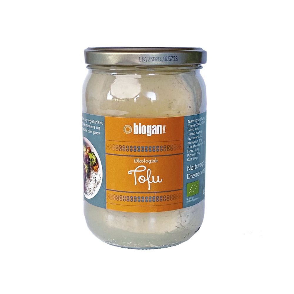 Biogan Tofu Natural Ø - 500 g - Med24.dk
